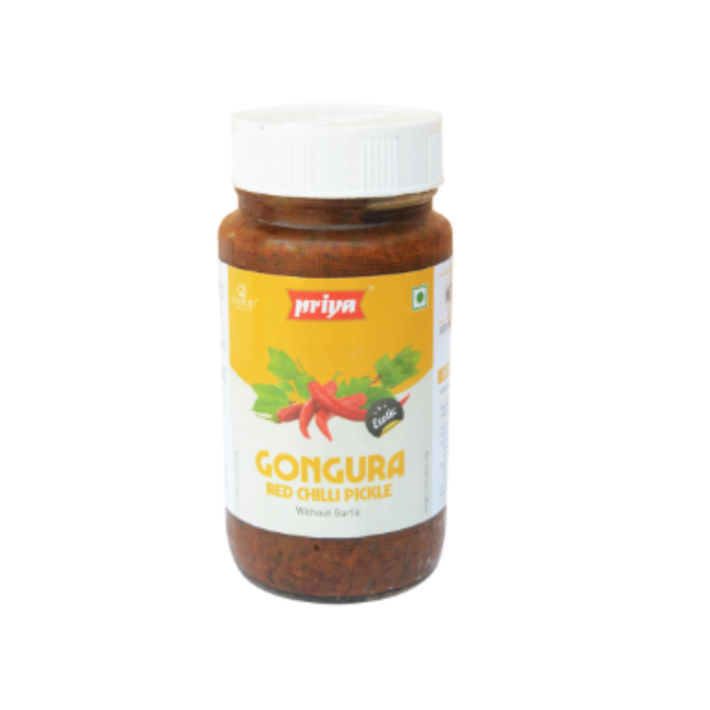 Priya Roselle Leaves (Gongura) and Red Chilli Pickle 300g – Sangamitra ...