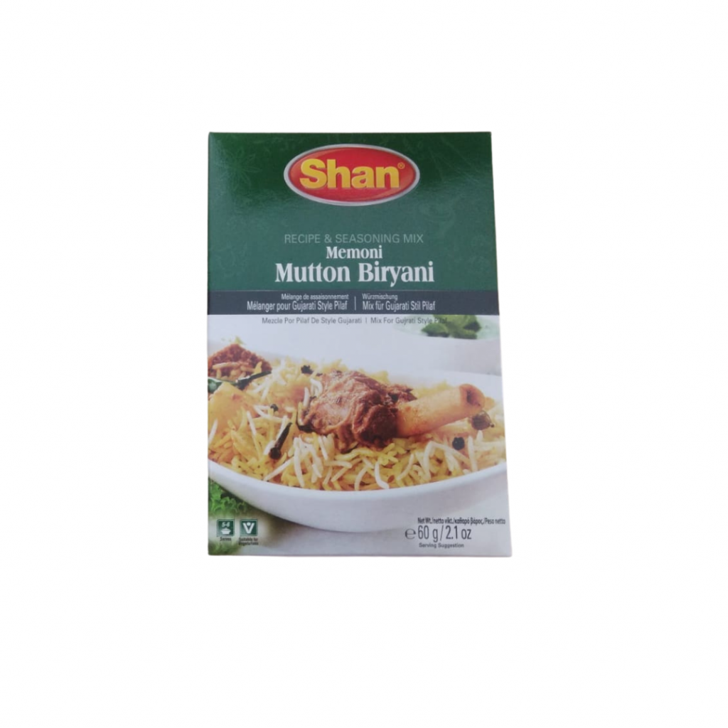 Shan Mutton Biryani Masala 60g – Sangamitra Bit Grocery