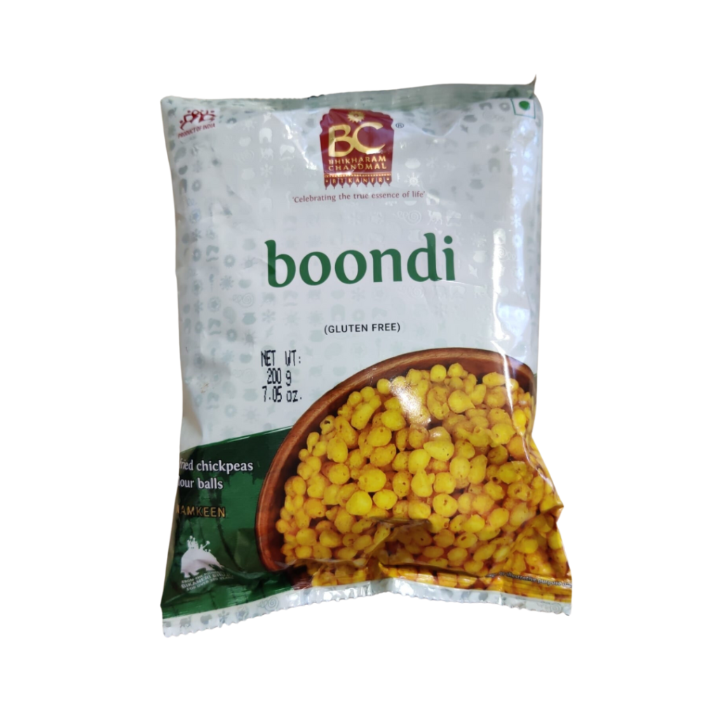 Bikharam Chandmal Boondi 200g – Sangamitra Bit Grocery